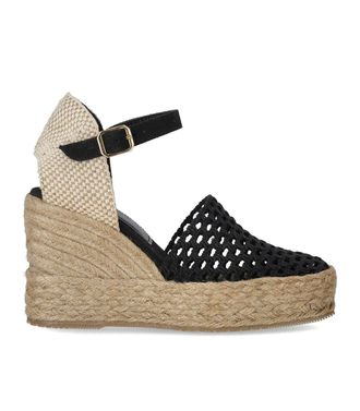 Paloma Barcel&oacute; ESPADRILLE &Agrave; SEMELLE COMPENS&Eacute;E CARINA NOIRE PALOMITAS