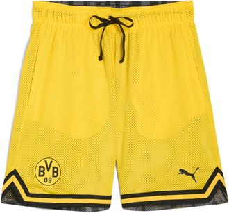 Puma HOOPS x Borussia Dortmund Shorts Herren, Kleidung, Gelb, M