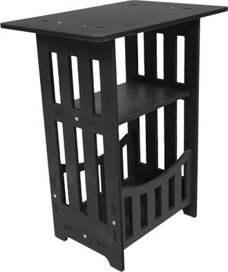 SOLUSTRE Schmaler Moderner Beistelltisch aus Robustem Material Kompakt für Wohnzimmer und Schlafzimmer Vielseitig als Nachttisch oder Sofaseitentisch Platzspar