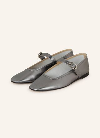 Le Monde Beryl Le Monde B&eacute;ryl Mary-Jane-Ballerinas silber