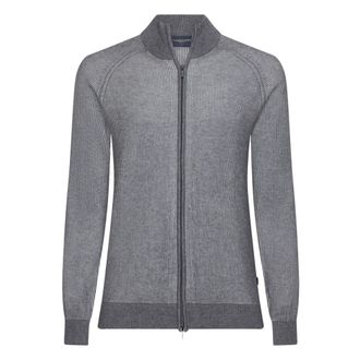 Cavallaro Romano Full Zip Vest - Homme - Pulls - Gris - Taille: 2XL