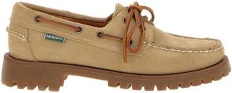 Sebago Ranger Suede Loafers With Handcrafted Design - Gr. 10 - in Braun
