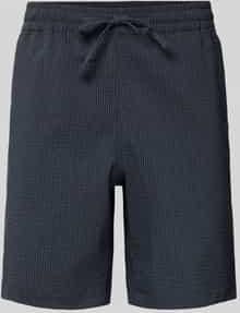 Lacoste Loose Fit Shorts aus Baumwoll-Mix