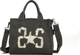 2Star Mini Bag aus Canvas - - Bags - Damen - Grau - ONE SIZE