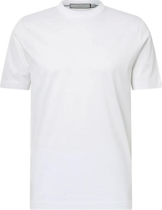 Canali Homme, Tops, Blanc, Taille: XL T-Shirt
