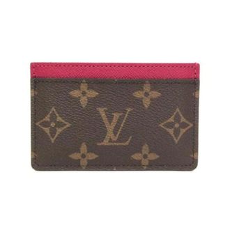 Louis Vuitton Pre-owned Simple Card Case - Femme - Pre-owned - Brun - Taille: ONE Size