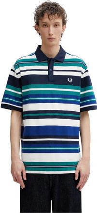Fred Perry Homme, Tops, Multicolore, Taille: L Polo Chemises