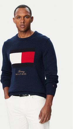 Tommy Hilfiger Pullover MW0MW44816 Dunkelblau Regular Fit