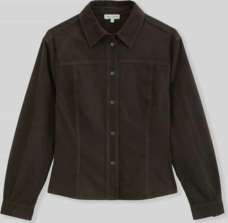 Marc O'Polo Regular Fit Langarmbluse aus reiner Baumwolle