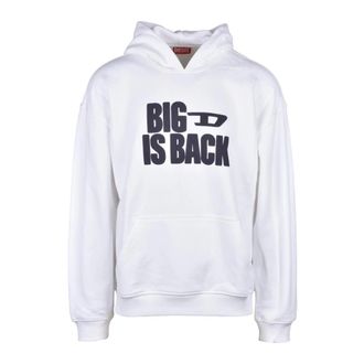 Diesel Felpa con cappuccio - - Sweatshirts & Hoodies - Herren - Wei&szlig; - XL