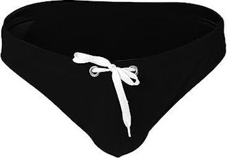 Generic Slips Hommes Sexy Erotique Sous-v&ecirc;tements avec Cordon de Serrage Couleur Unie Sous-v&ecirc;tements Hommes Confortable Hommes S&eacute;chage Rapide Slip Ami, Noir, 