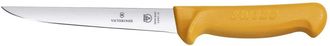 Victorinox by Swiss Army coltello disossatore da cucina Swibo, lama normale da 14 cm, manico in nylon, nero