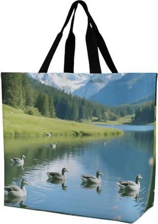 Generic Lac Sac Fourre Tout D&eacute;contract&eacute; Sacs R&eacute;utilisable Sac Fourre-Tout Pour Quotidienne Shopping Travail