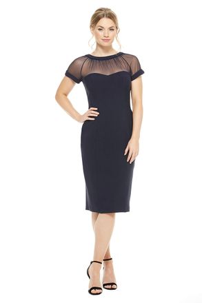 Maggy London The Illusion Kleid - Blau - 40