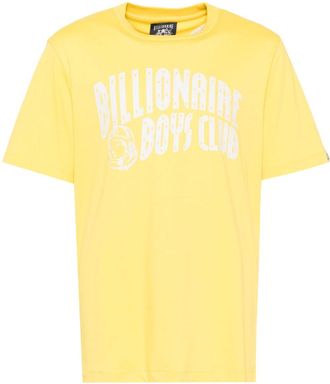 Billionaire Boys Club T-Shirt mit Logo-Print - Gelb