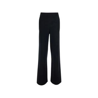Max Mara Baldo Weite Hose - - Trousers - Damen - Schwarzk - L