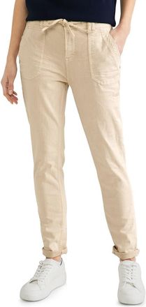 Street One Damen A376290 Jeanshose Loose, Light Smooth Sand Washed, 26W / 30L EU