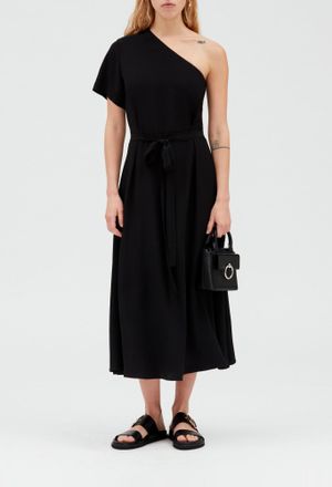 Claudie Pierlot Robe midi asym&eacute;trique