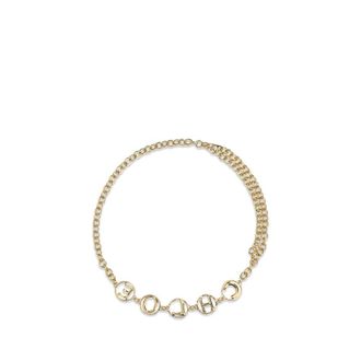Chlo&eacute; Womens Black Brass High-Waist Belt