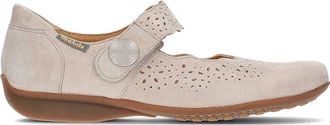 Mephisto Ballerine en Cuir Nubuck Fabienne - Beige - 39-6