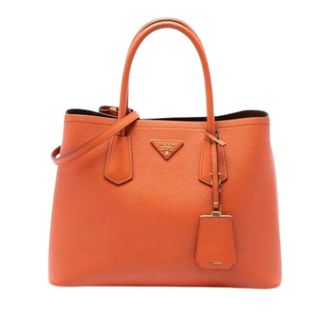 Prada Pre-owned Vintage Satchel - Femme - Pre-owned - Orange - Taille: ONE Size
