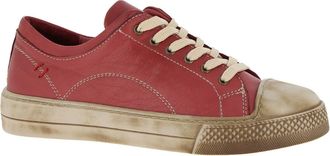 Andrea Conti Damen Sneaker, Bordo/Creme Used, 38 EU