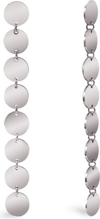 Singularu Mirror 8 Suns Ohrringe. Edelstahl mit silberfarbener Beschichtung. Schmuck f&uuml;r Damen