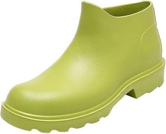 Generic Bottes caoutchouc pour homme et femme travail imperm&eacute;ables pluie semi-compens&eacute;es Confortable Antid&eacute;rapant Chaussures Imperm&eacute;abilit&eacute; totale S&eacute;chage ult