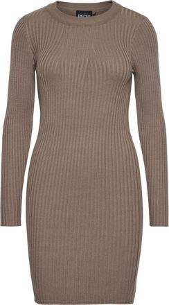 Pieces PCCRISTA LS O-Neck Knit Dress NOOS BC