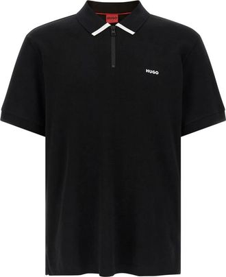 HUGO BOSS Homme, Tops, Noir, Taille: 2XL Polo Dalomino