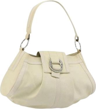 Bulgari Sac bandouli&egrave;re vintage Pre-owned - Femme - Pre-owned - Beige - Taille: ONE Size