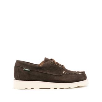 Sebago Braune Leder Mokassins Sandalen - - Shoes - Herren - Braun - 43 1/2 EU