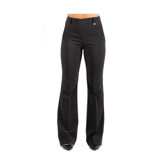 LuckyLu Femme, Pantalons, Noir, Taille: 38 FR Wide Pantalons
