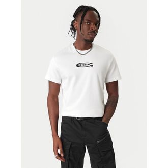 G-Star T-Shirt Old Skool D25967-C812 110 Wei&szlig; Regular Fit