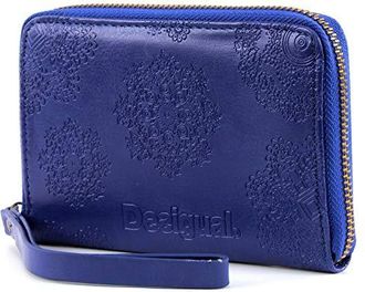 Desigual Mone Mini Zip Neograb, Portefeuille - Bleu (5000 Navy), Taille Unique
