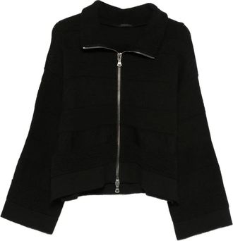 Transit Par-Such veste à fermeture zippée - Noir