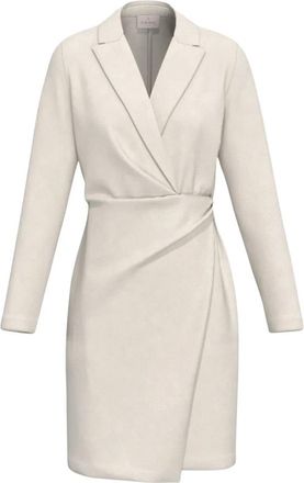 Emme Di Marella Girino Wickelkleid - - Dresses - Damen - Wei&szlig; - S
