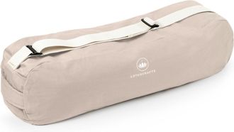 Lotuscrafts Yogatasche PUNE aus Bio-Baumwolle, Fair & &Ouml;kologisch, Ideale Yoga Tasche f&uuml;r Yogamatte und Zubeh&ouml;r, Yogamattentasche mit Extra Fach, 72 cm x 18 x 15 c