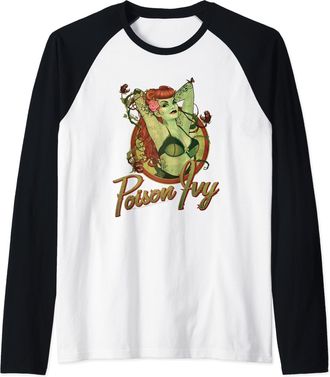 DC Comics Justice League Bombshell Poison Ivy Badge Raglan