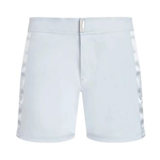 Vilebrequin Badeshorts mit flachem Bund- Tailoring - - Swimwear - Herren - Wei&szlig; - XL