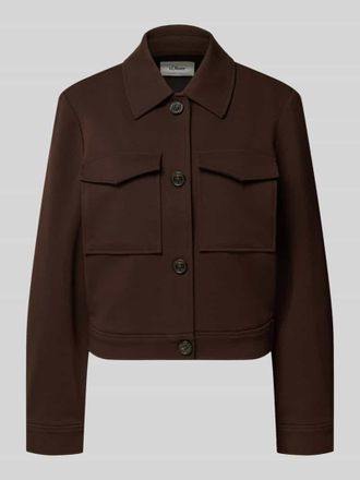 s.Oliver Red Label Regular Fit Hemdjacke mit Viskose-Anteil
