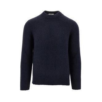 PIACENZA 1733 Pullover aus Seiden-Kaschmir-Mischung - - Knitwear - Herren - Blau - 2XL