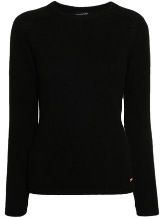 Tom Ford Pullover mit Logo - Schwarz