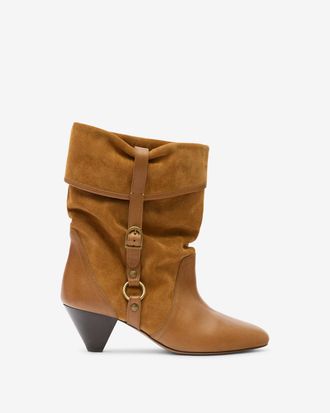 Isabel Marant Boots Darner Buckle - Femme - Chataigne - Taille 36 - Isabel Marant