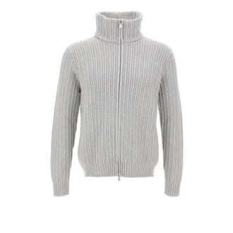 Gran Sasso Homme, Pulls, Gris, Taille: 3XL Cardigan