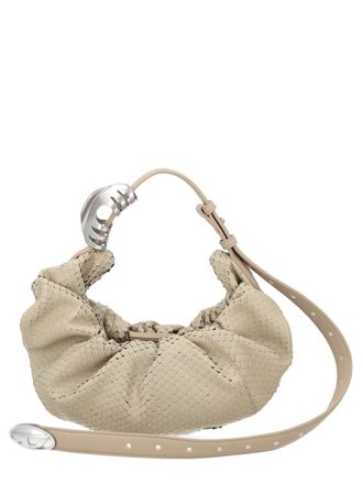 Diesel Womens Shoulder Bag Grab-D Beige Pmu