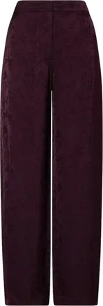 Liu Jo Femme, Pantalons, Violet, Taille: 40 FR Pantalon Balloon