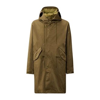 C.P. Company C.p. Company, Homme, Vestes, Vert, Taille: XL Micro Kei Explorer Fishtail Parka