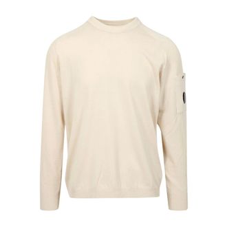 C.P. Company C.p. Company, Homme, Pulls, Beige, Taille: XL Tricot ras du cou