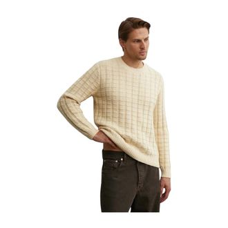 Sunflower Homme, Pulls, Jaune, Taille: L Pull en maille &agrave; col rond